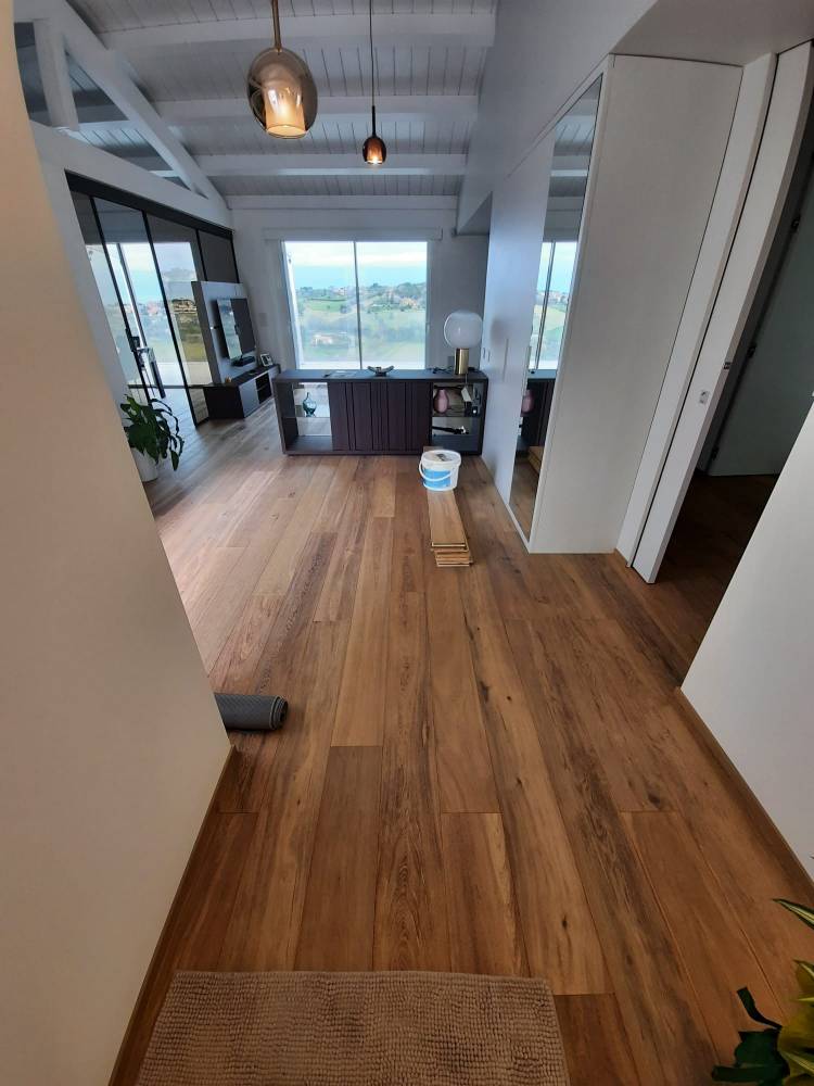 Parquet in rovere termotrattato